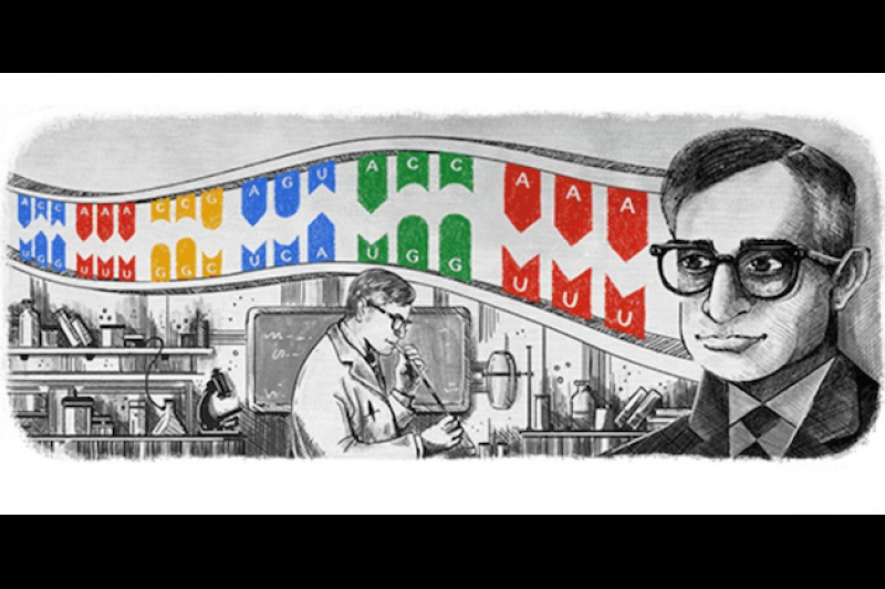 Google Doodle Commemorates Biochemistry Pioneer Har Gobind Khorana ...
