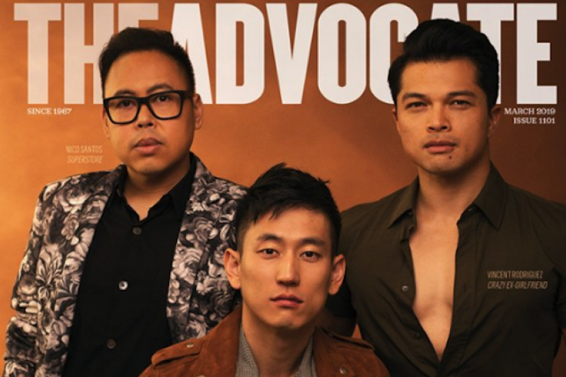 3 Rising Asian-American Actors Cover The Advocate | Colorlines